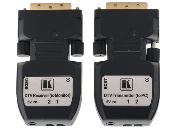 Kramer Extender DVI Tx/Rx 2xFiberLC Max 500-1500 m EDID - Leteng AS