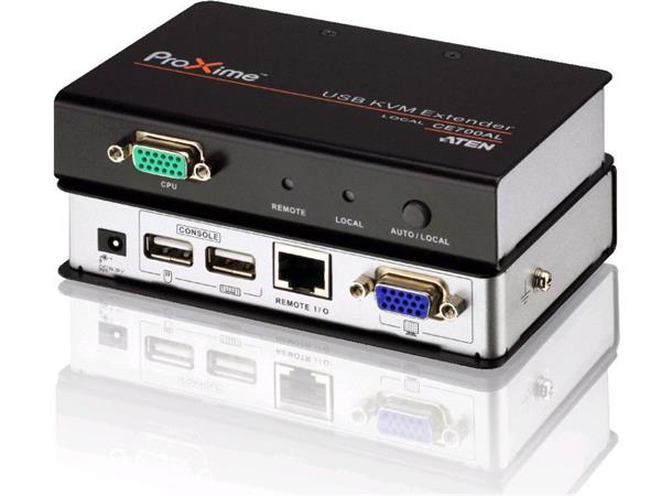 Aten Extender VGA USB-H Tx/Rx 1xTP Max 150 m DAccess ESD - Leteng AS