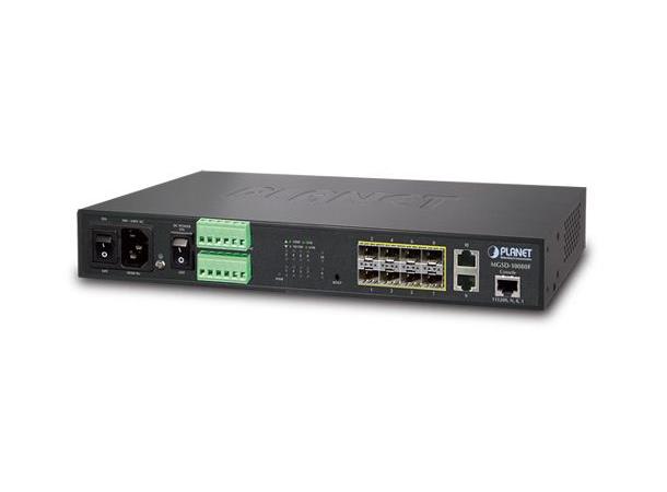 Planet Switch 8-p 8xSFP 2xGigabit L2/L4 Managed Metro Ethernet Switch ...