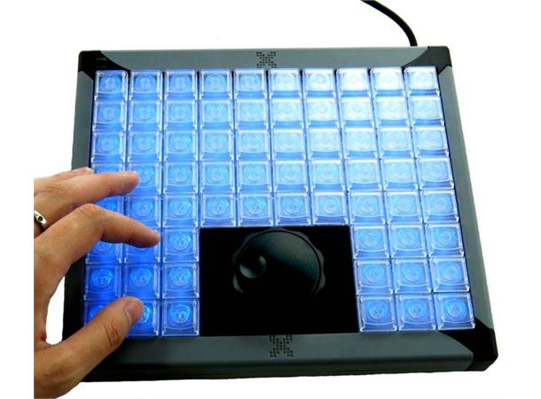 X-Keys 68 USB + Jog & Shuttle 68 Programmerbare taster - Leteng AS