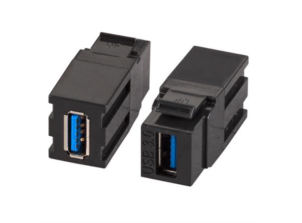 EFB USB3 Keystone USB A-A Snap-in Keystone Sort - Leteng AS
