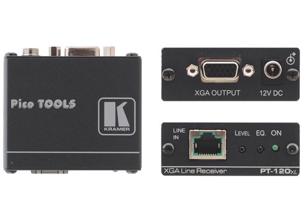 Kramer Extender VGA Rx 1xTP Max 250 m EQ - Leteng AS