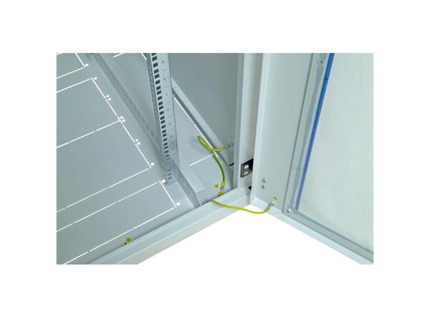 EFB Rack Skap 600x600 42U Grå Komplett 88 Kg - Leteng AS