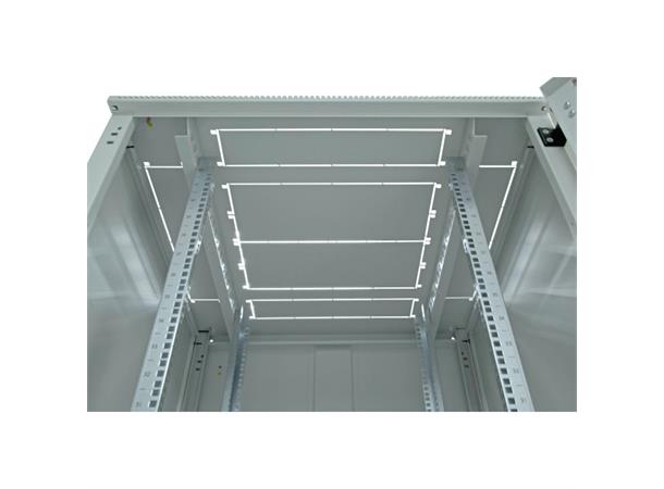 EFB Rack Skap 600x600 42U Grå Komplett 88 Kg - Leteng AS