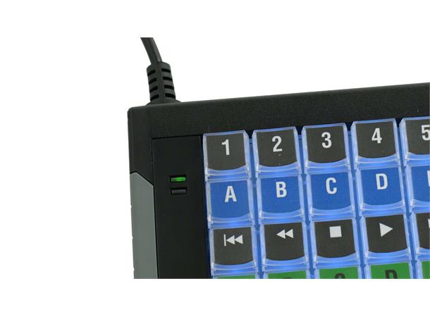 X-Keys XKE-124 T-Bar USB Keyboard 124 Programmerbare taster m. T-bar ...