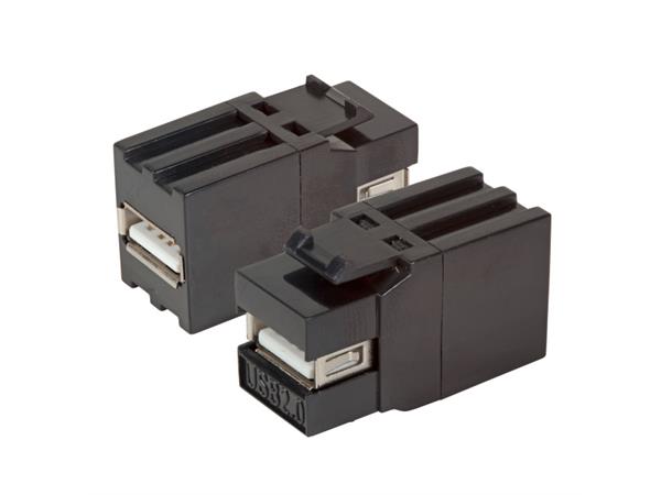 EFB USB2.0 Keystone USB A-A Snap-in Keystone Sort - Leteng AS