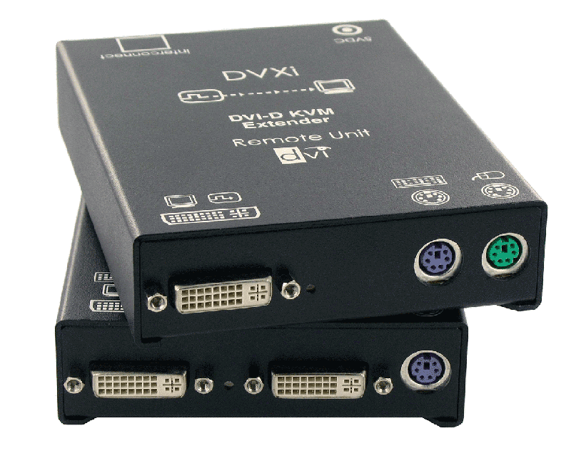 IHSE Extender DVI PS2 Tx/Rx 1xTP Max 140 m DAccess - Leteng AS