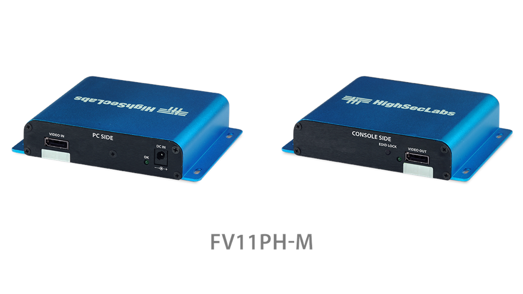 HSL Secure Isolator 1-Port Video DP/HDMI Anti-Tampering - Leteng AS