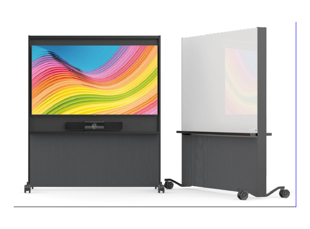 Pendax FlexWall Mobile Presentation Sort / Mørkt standardstoff - Leteng AS