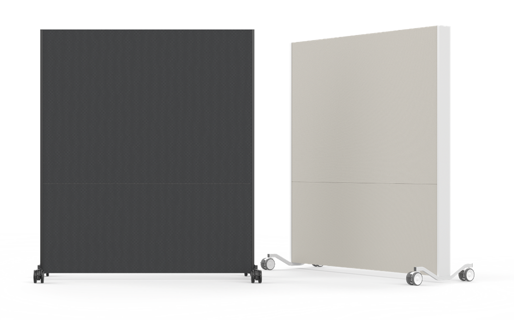 Pendax FlexWall Mobile Acoustic Sort / Mørkt standardstoff - Leteng AS