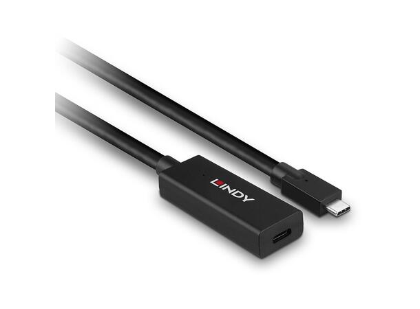 Lindy USB-C, 3.2 Gen 2 Skjøtekabel- 5m USB-C M-F 10Gbps, Data Only ...