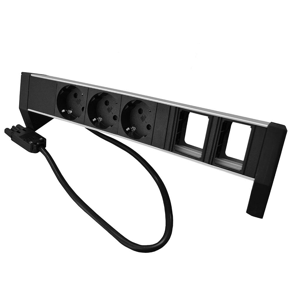 Plenty Prolink Desktop PDU 3x Schuko 2x modul, Wieland GST18® Desktop ...